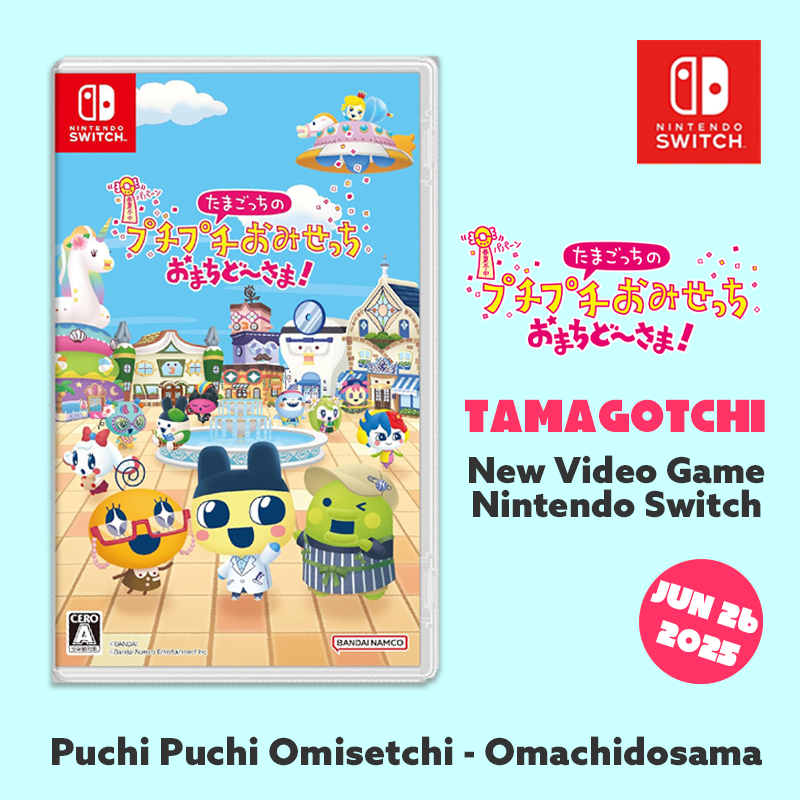 [NEW] Tamagotchi Puchi Puchi Omisetchi: Omachidosama!- Nintendo Switch ...