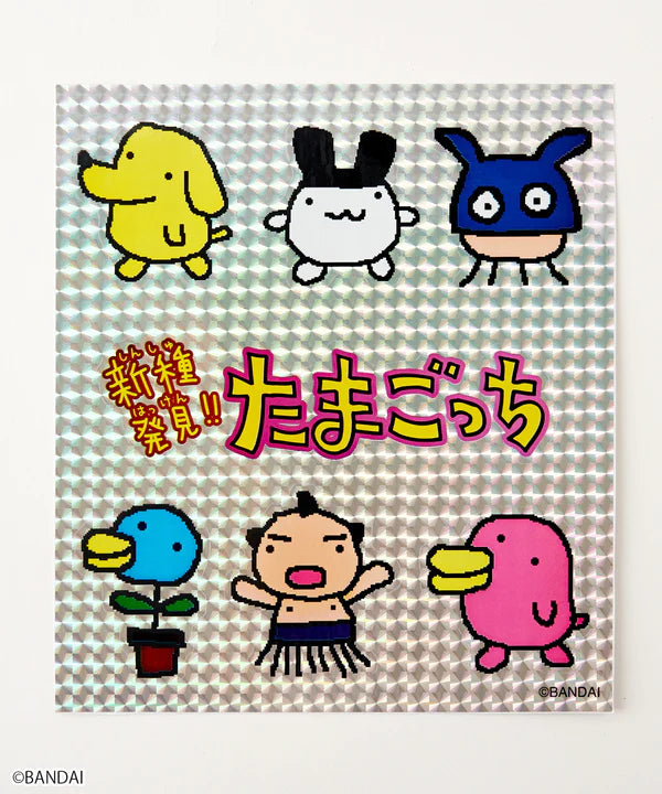 [Clearance]#[NEW] Tamagotchi Characters Hologram Sticker Sticker WEGO ...